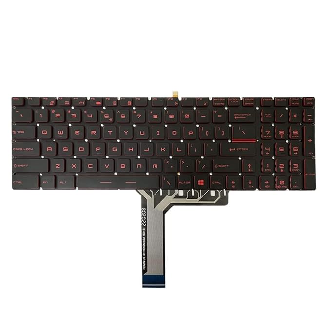 Laptop Keyboard Compatible for MSI GS60/GL60/GL62/GT62/GE62/GV62/GP62 ...